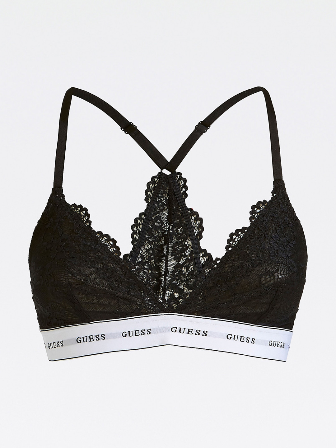 GUESS dámská černá podprsenka TRIANGLE | sixty.cz